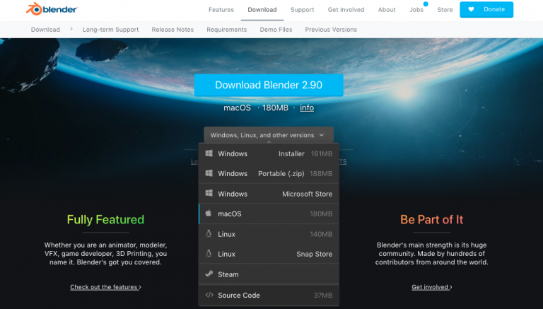 3D無料ソフトblenderをダウンロードしよう – Ceriseworks