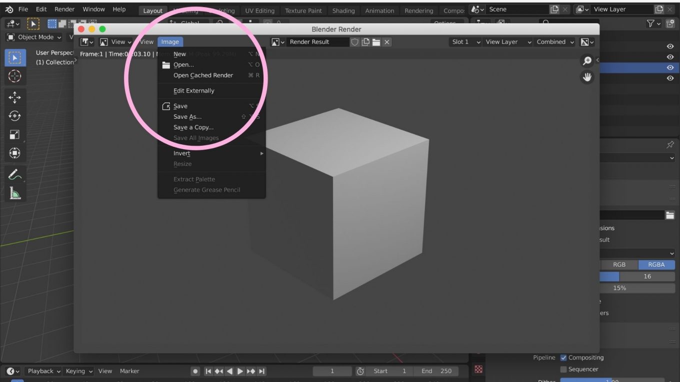 blender画像とアニメーションのレンダリング – ceriseworks.com