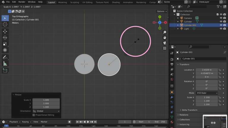 blenderで三日月を作る方法【ブーリアンの応用】 – ceriseworks.com
