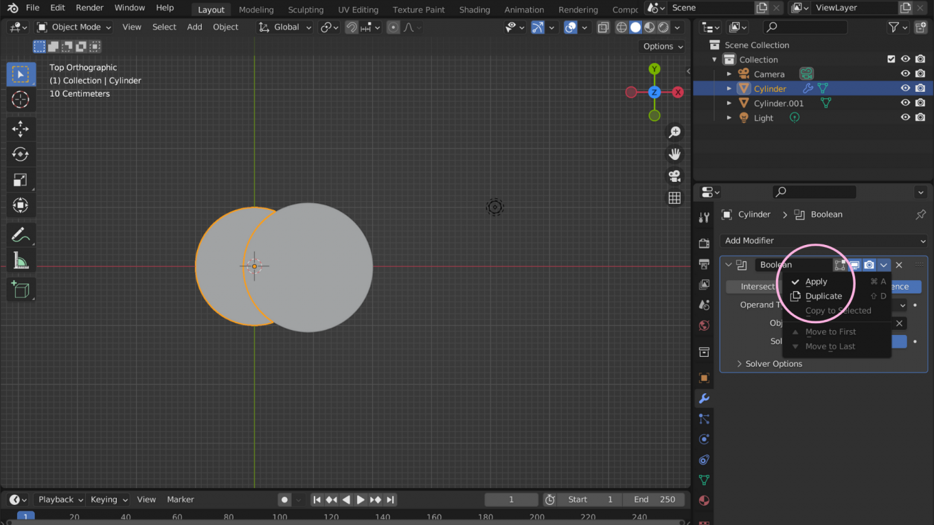 blenderで三日月を作る方法【ブーリアンの応用】 – ceriseworks.com