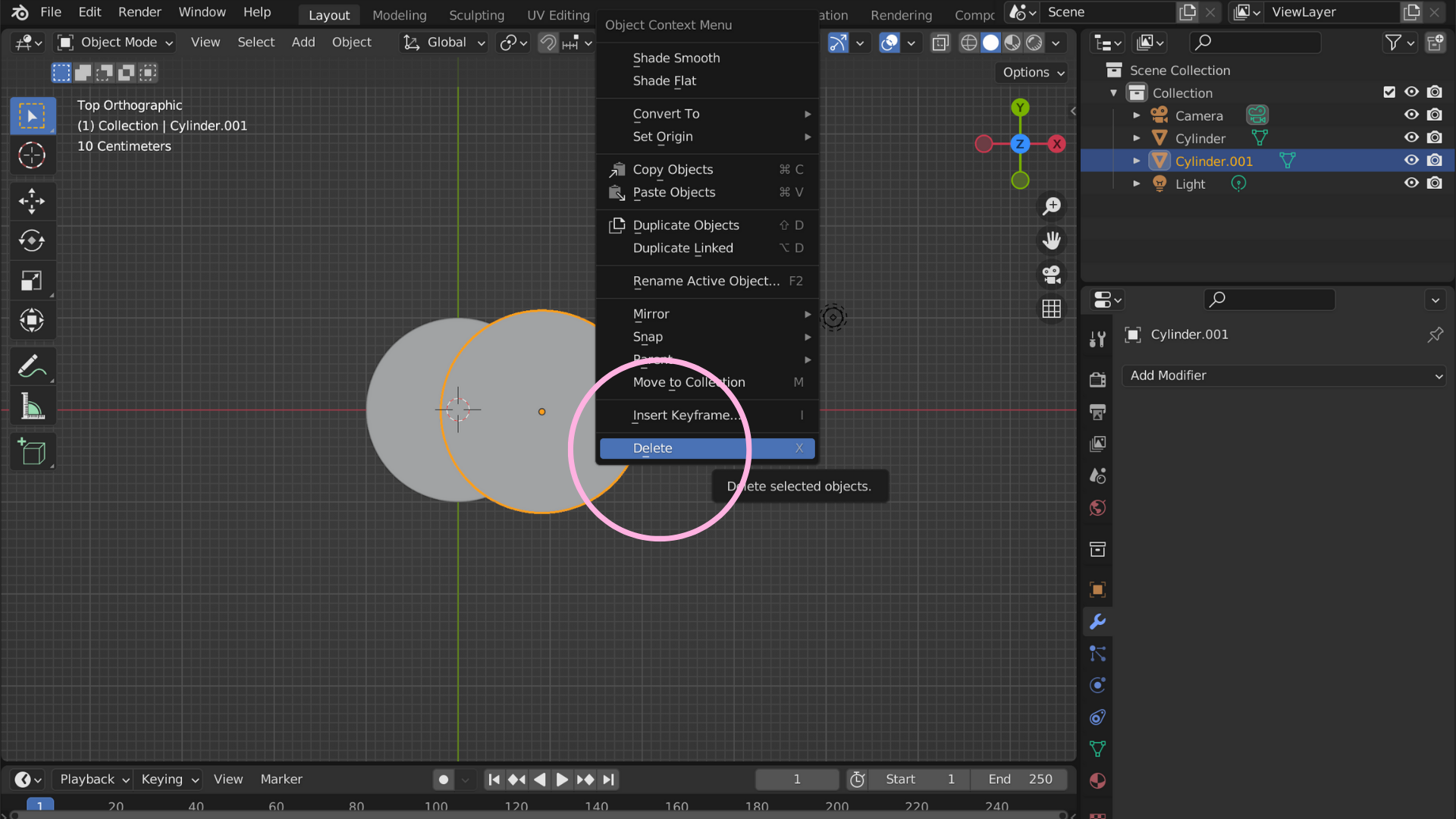 blenderで三日月を作る方法【ブーリアンの応用】 – ceriseworks.com