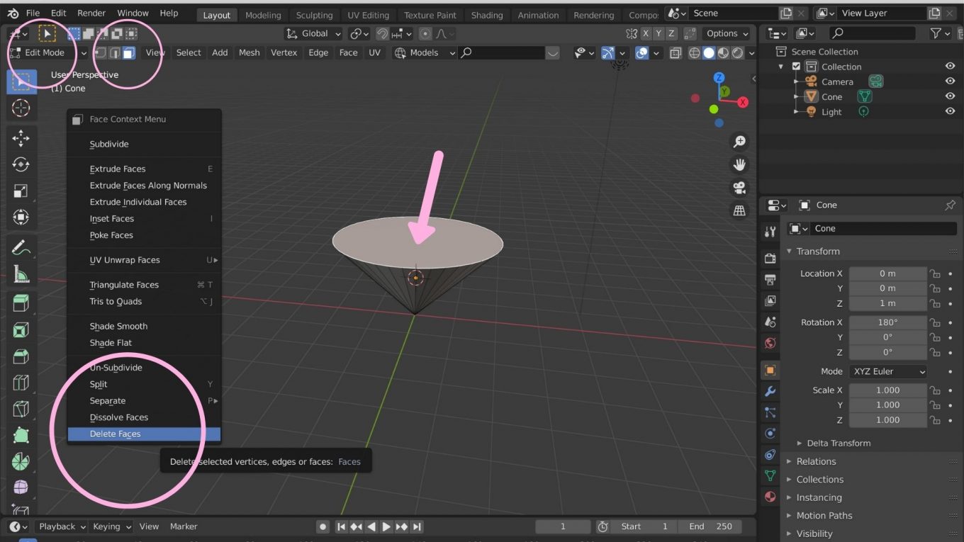 blender花の作り方【対称的な花のモデリング】 – ceriseworks.com