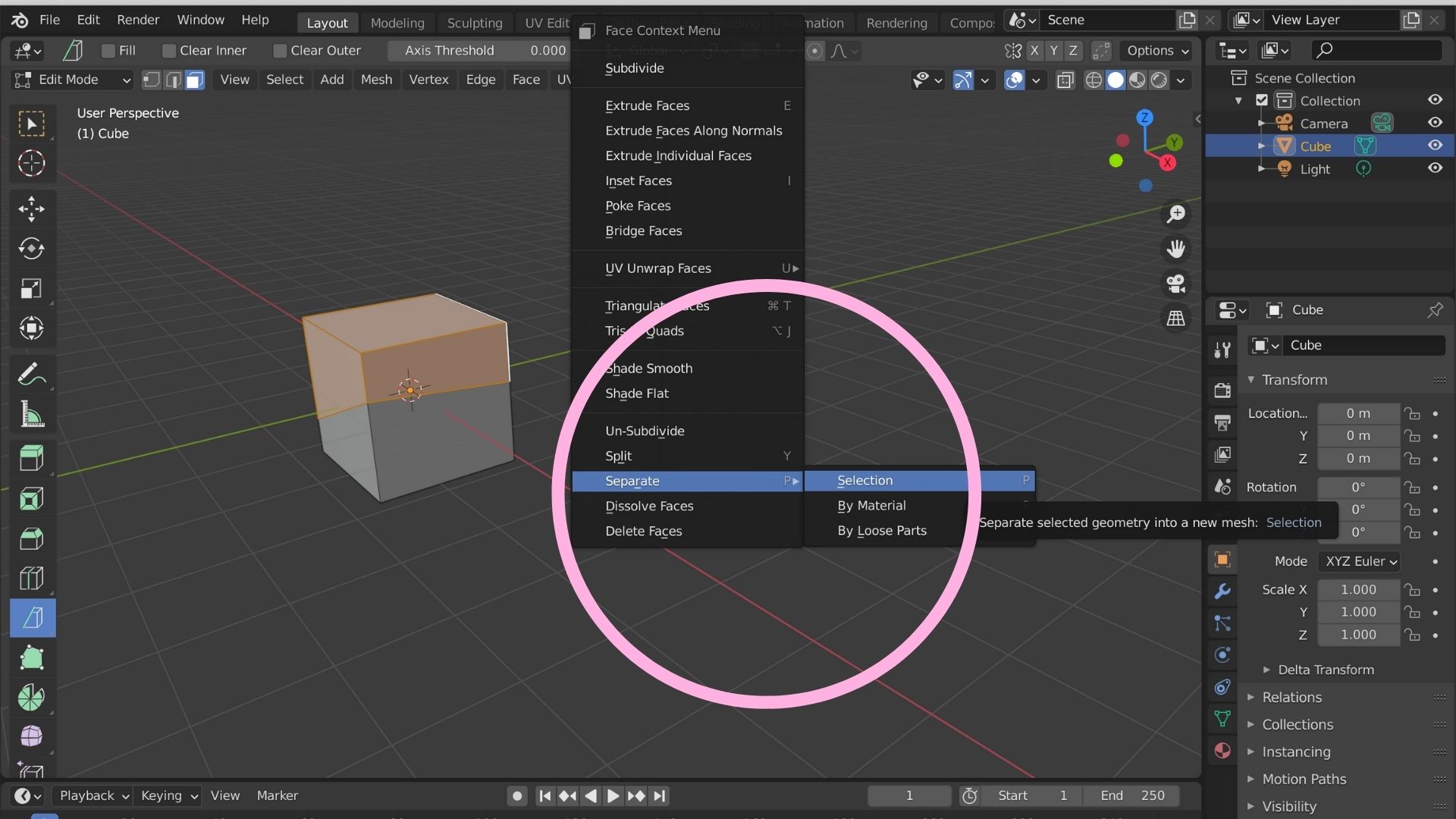 blenderオブジェクトを二等分する方法 – ceriseworks.com